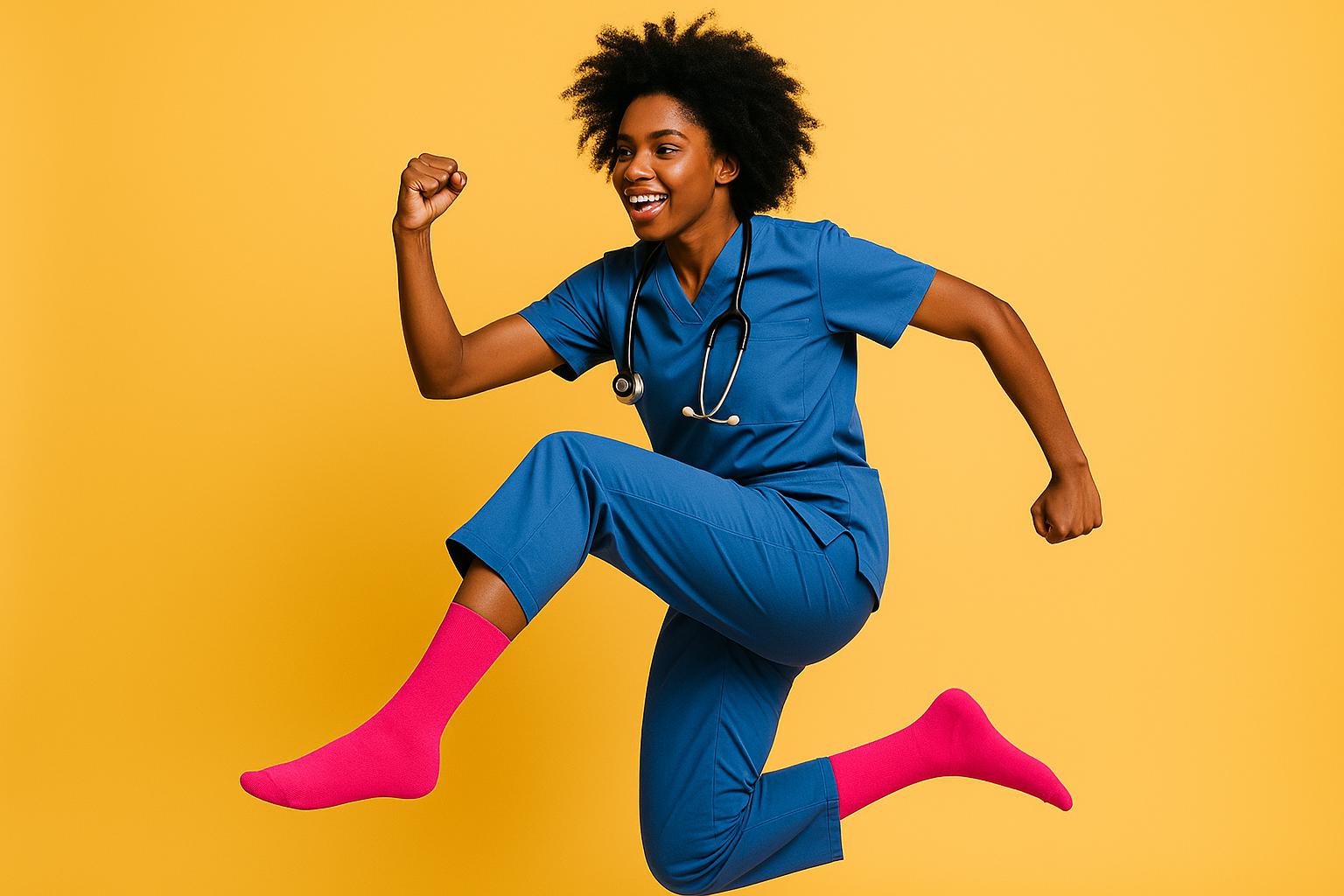 14 BEST PINK SOCKS (SOLID COLOR) FOR NURSES 2025 – best colorful socks