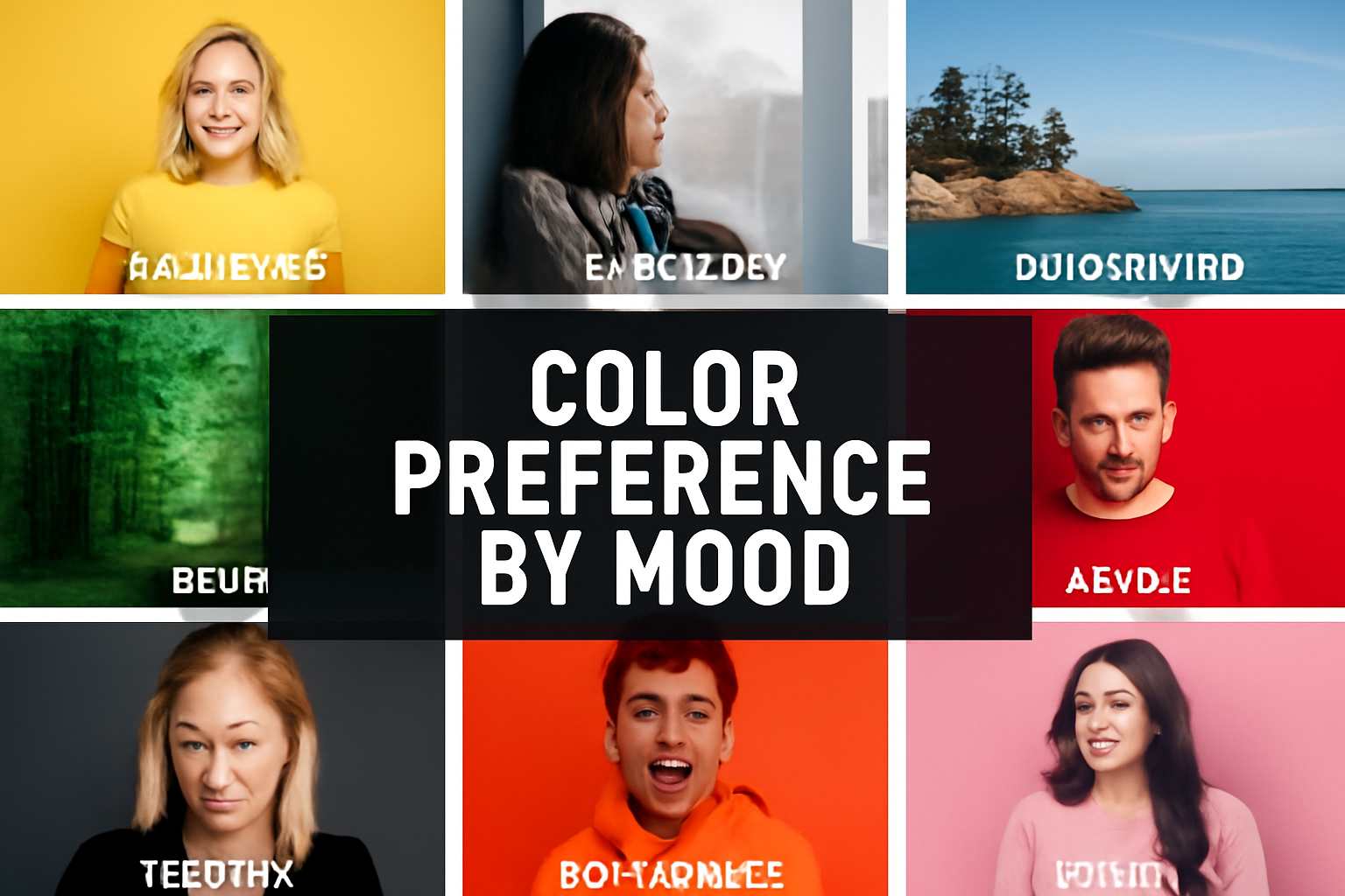 TOP 20 COLOR PREFERENCE BY MOOD STATISTICS 2025 – best colorful socks