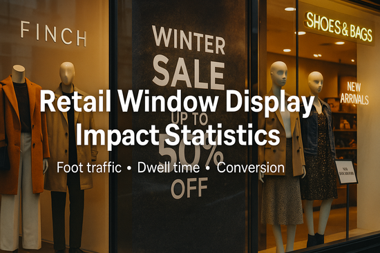 TOP 20 RETAIL WINDOW DISPLAY IMPACT STATISTICS 2025 – best colorful socks