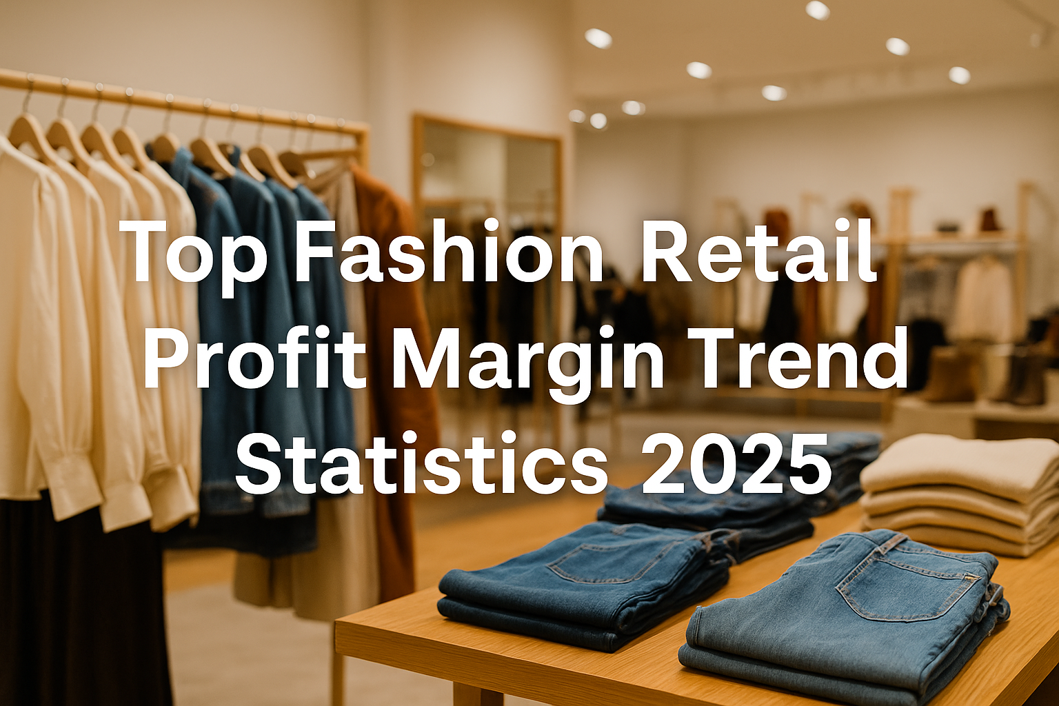 TOP 20 FASHION RETAIL PROFIT MARGIN TRENDS STATISTICS 2025 – best ...