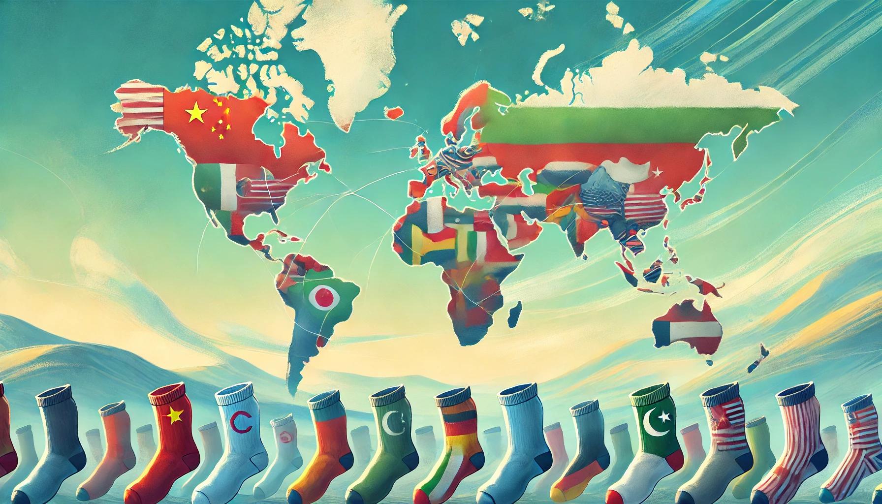 Sock Export Rates Statistics 2025 – best colorful socks